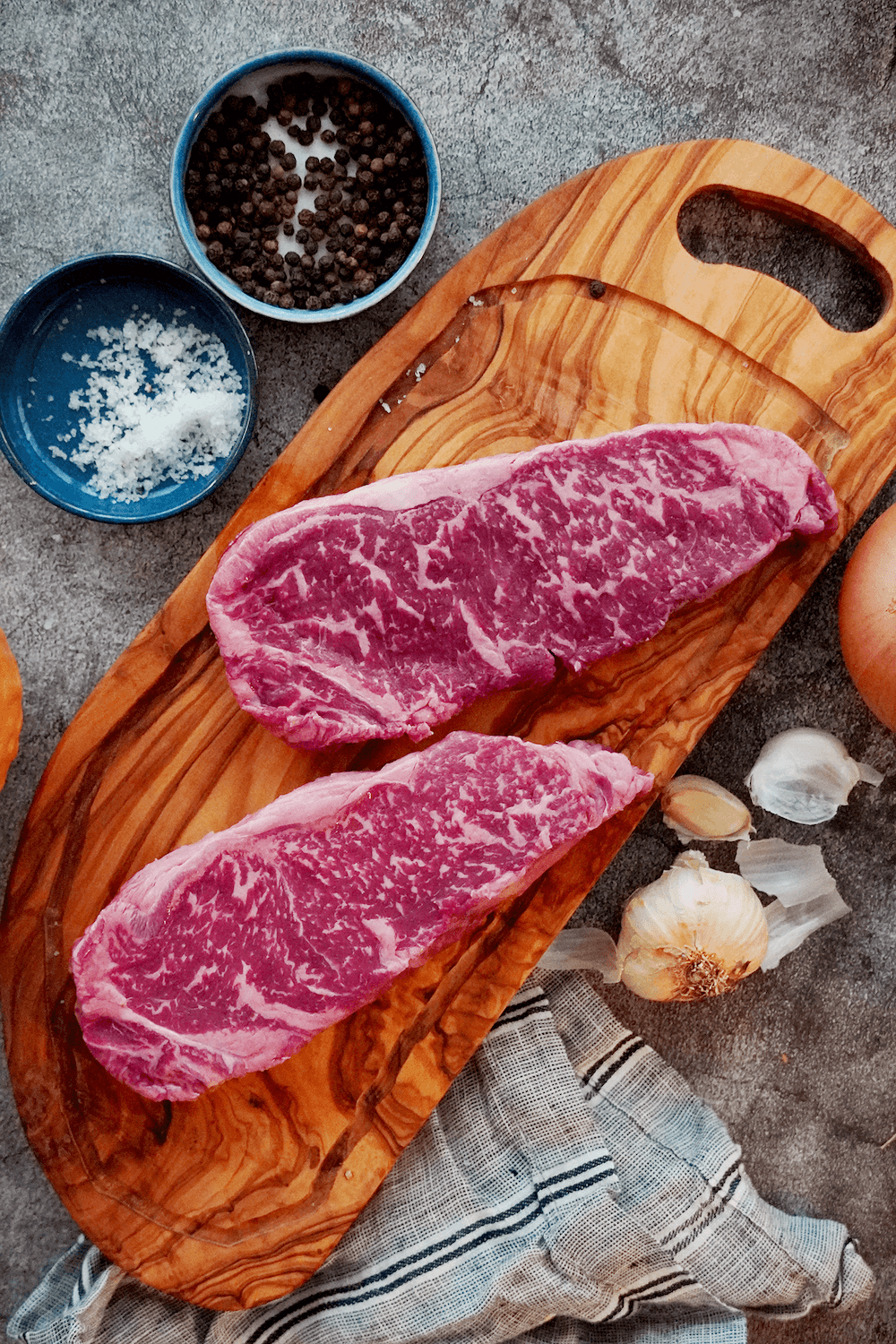 Pasture-Raised Beef NY Strip Steak – Raise American